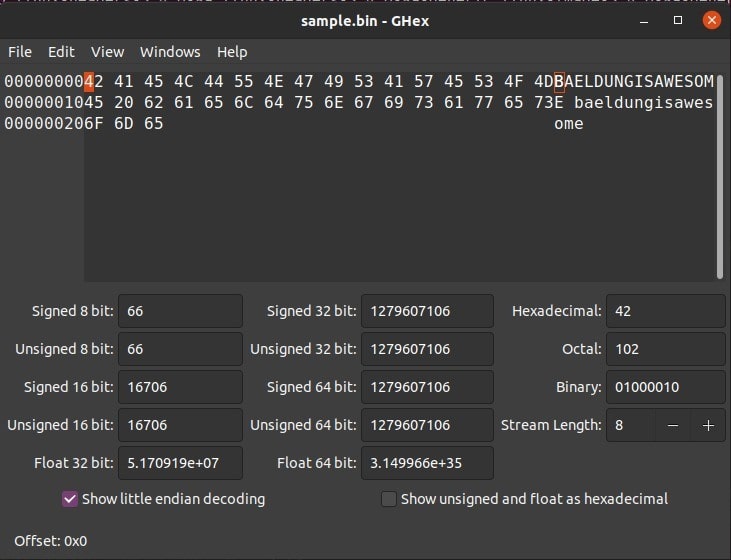 Ubuntu Binary Editor Elementsmertq