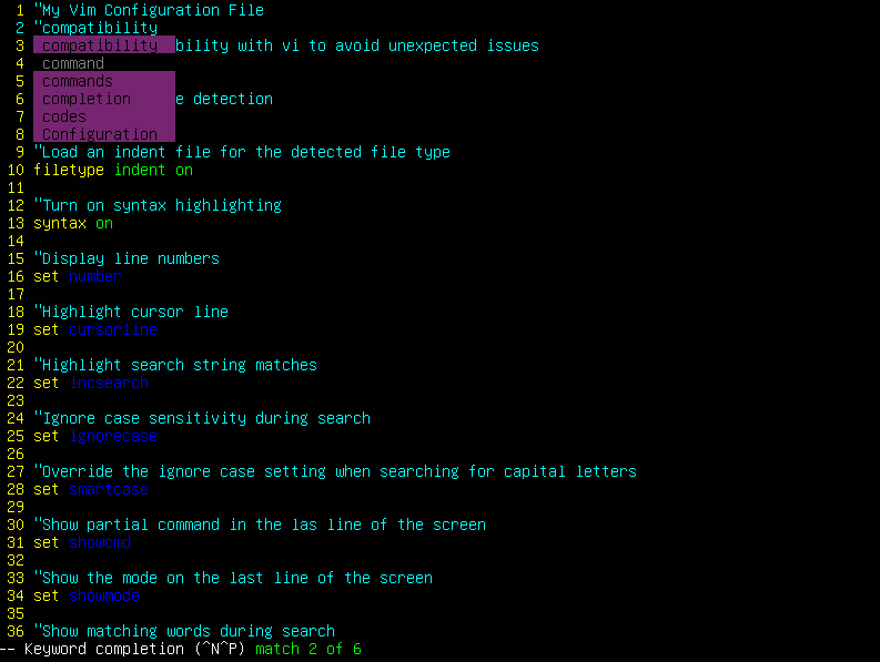 Autocompletion Support In Vim Baeldung On Linux