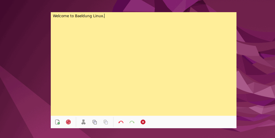 Applications for Sticky Notes in Linux | Baeldung on Linux