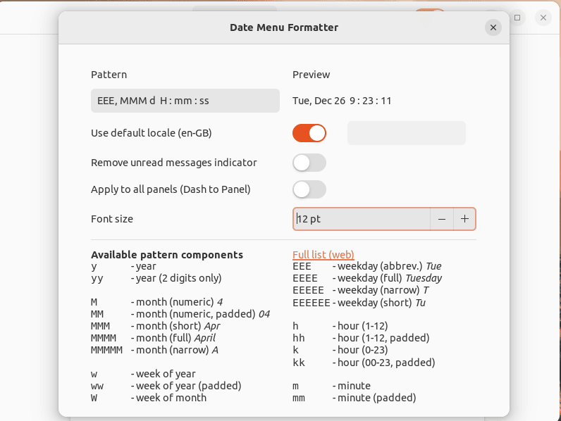How to Change the GNOME Panel Time Format | Baeldung on Linux How to Change the GNOME Panel Time Format | Baeldung on Linux