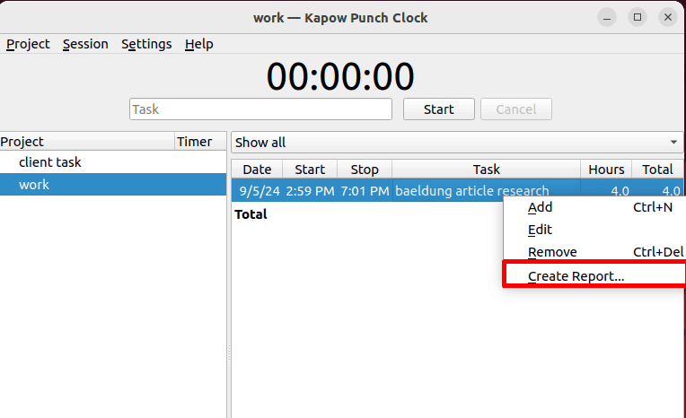 Time Tracker Applications | Baeldung on Linux