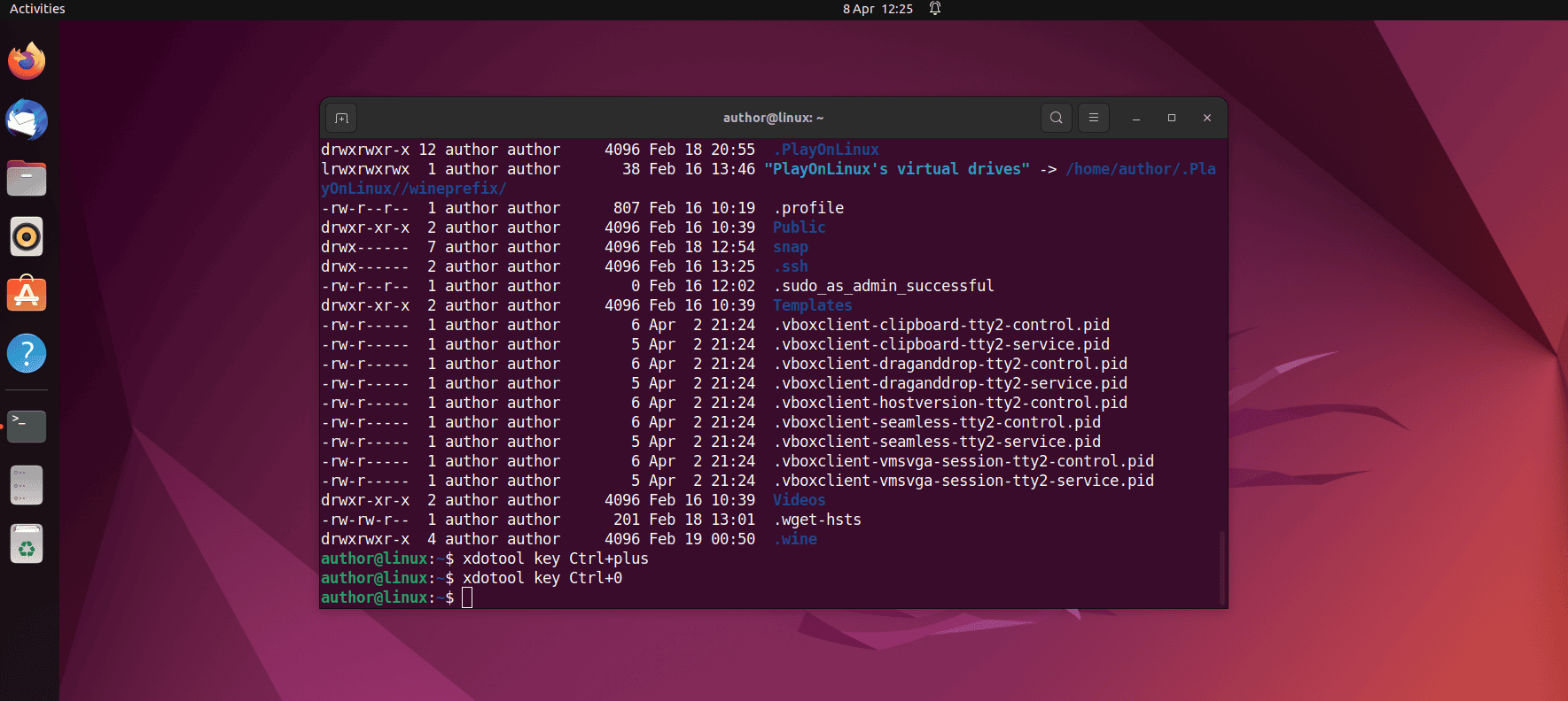 How to Zoom From the Terminal in Linux | Baeldung on Linux