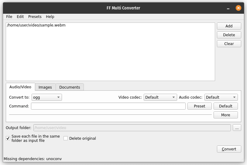 How to Convert WebM to Other Formats in Linux | Baeldung on Linux