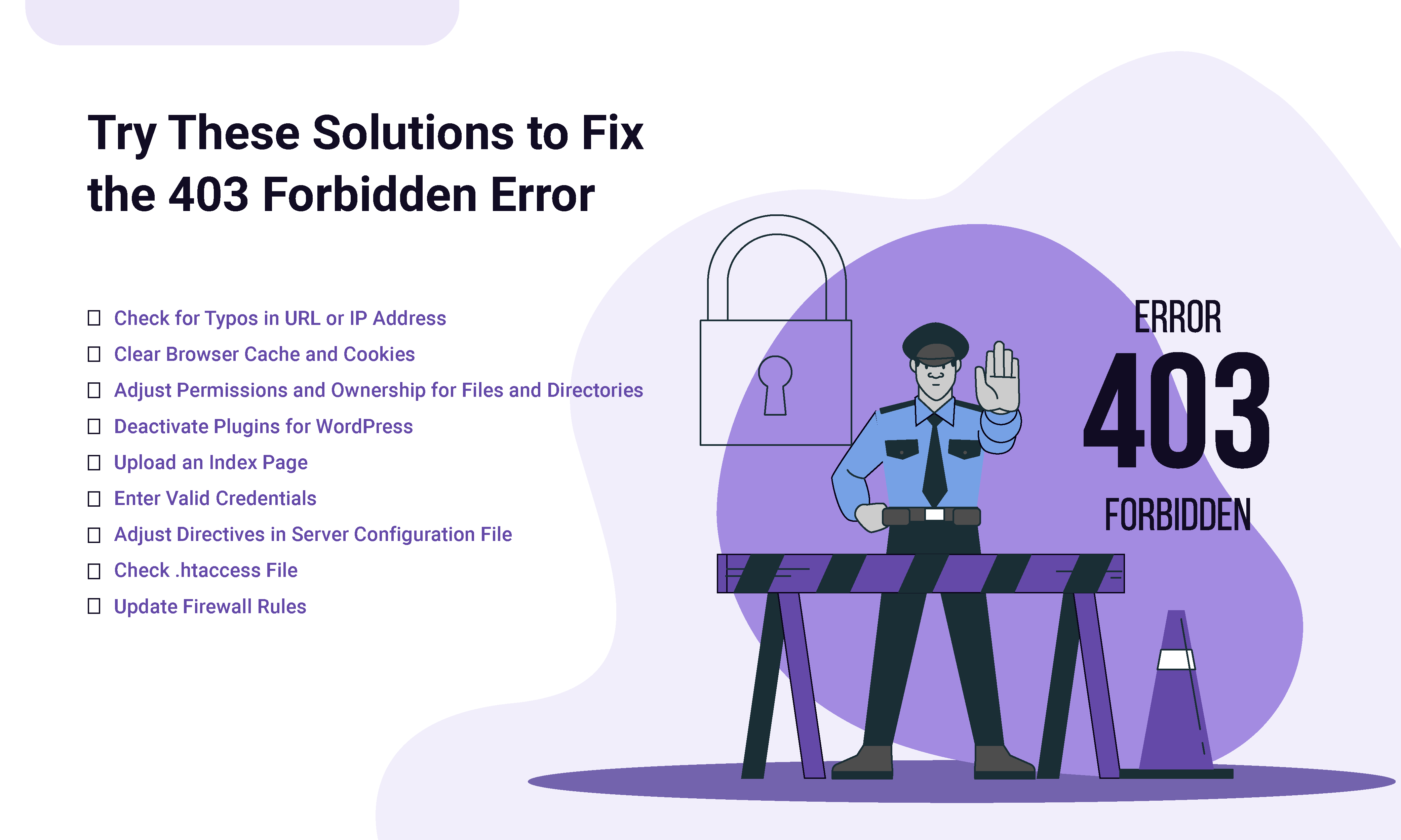 Resolving The 403 Forbidden Error When Attempting To Reach A Web Server