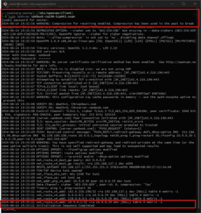 Routing All Traffic Through OpenVPN on Linux | Baeldung on Linux