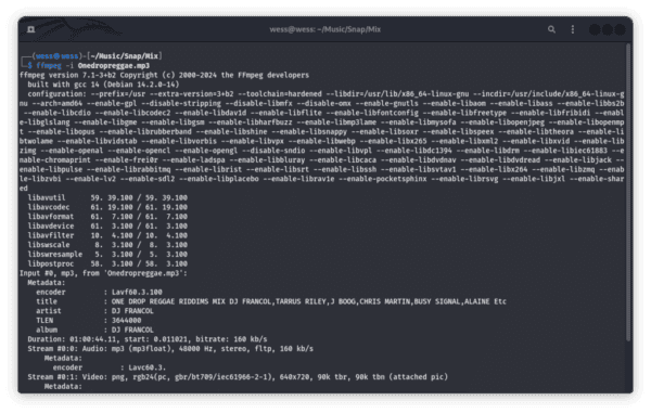 Modify Media Metadata Using Ffmpeg | Baeldung on Linux