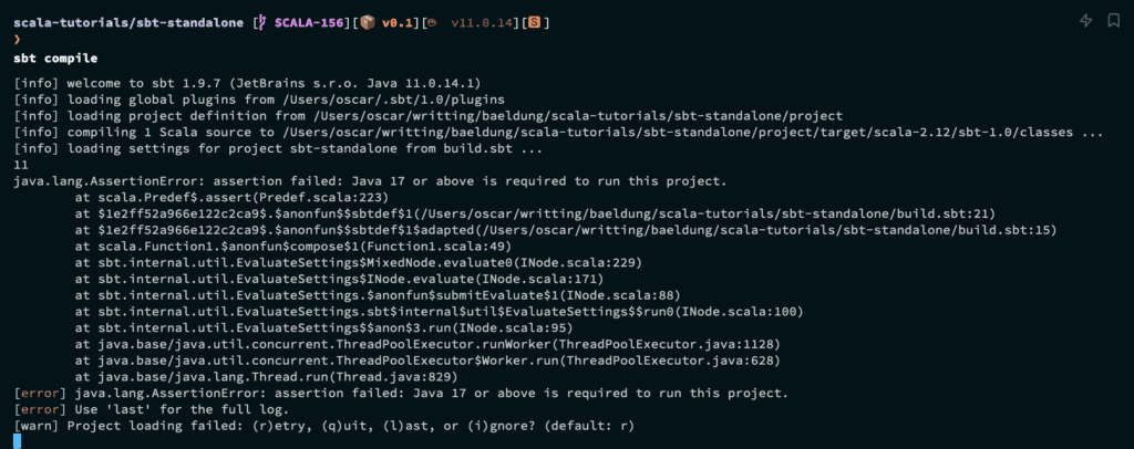 Enforcing The Jvm Version In An Sbt Project Baeldung On Scala 