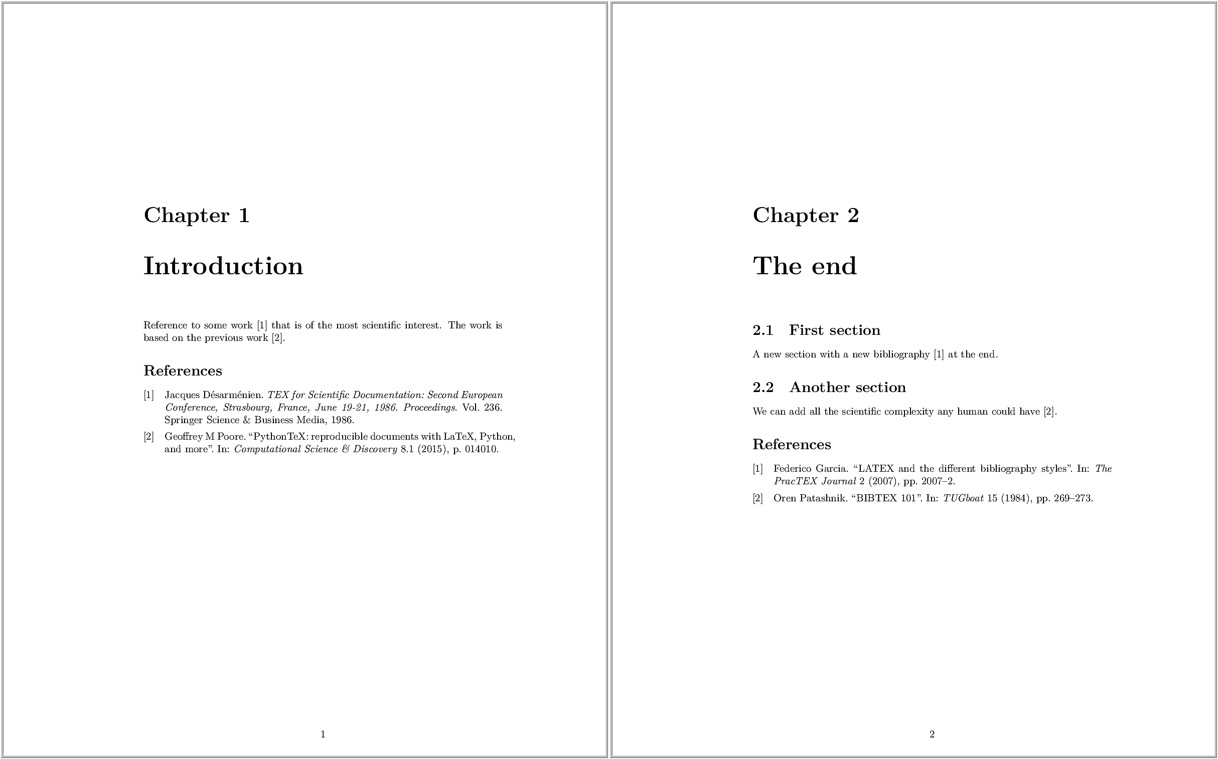 Bibliography per Chapter in LaTeX | Baeldung on Computer Science