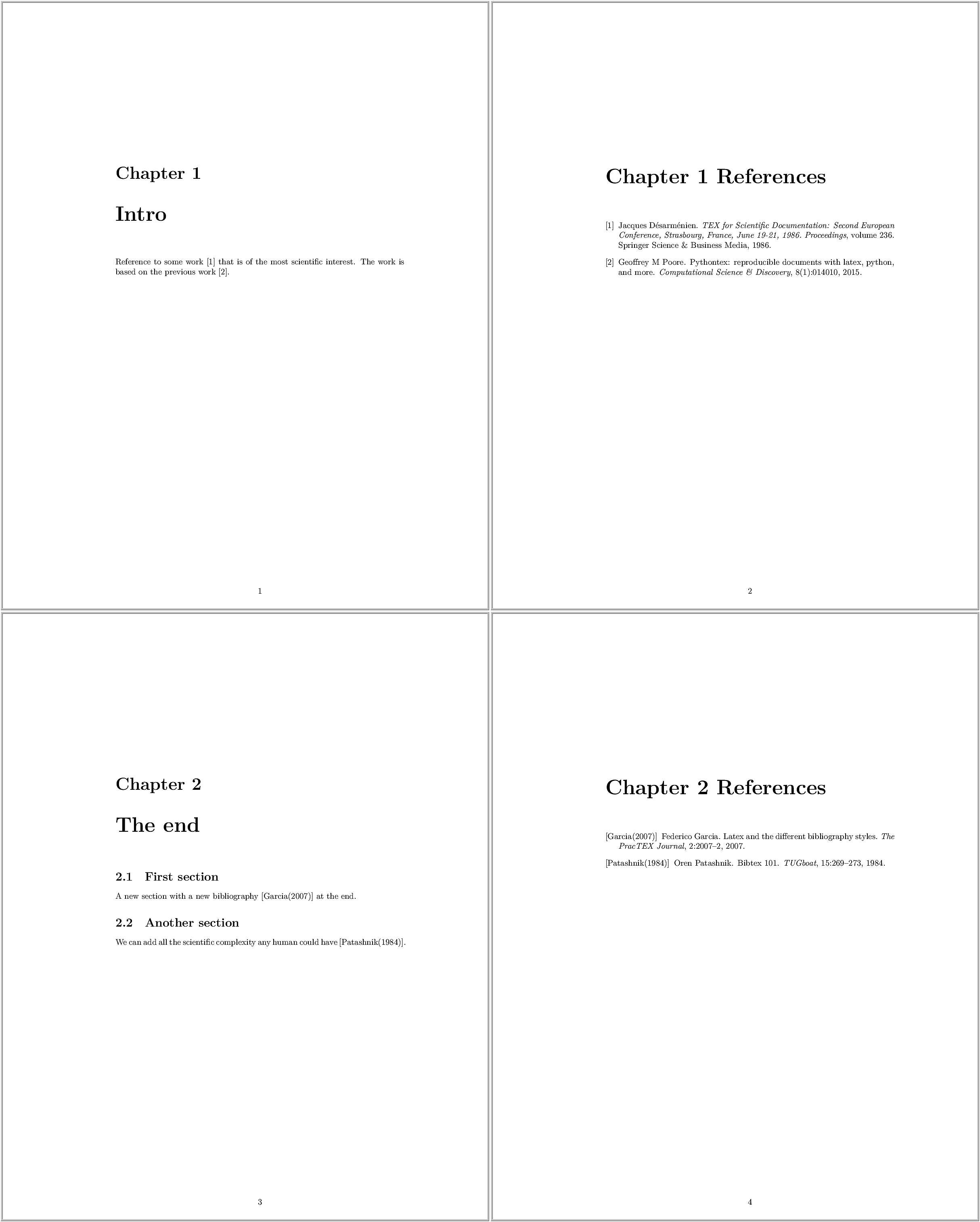 Bibliography per Chapter in LaTeX | Baeldung on Computer Science