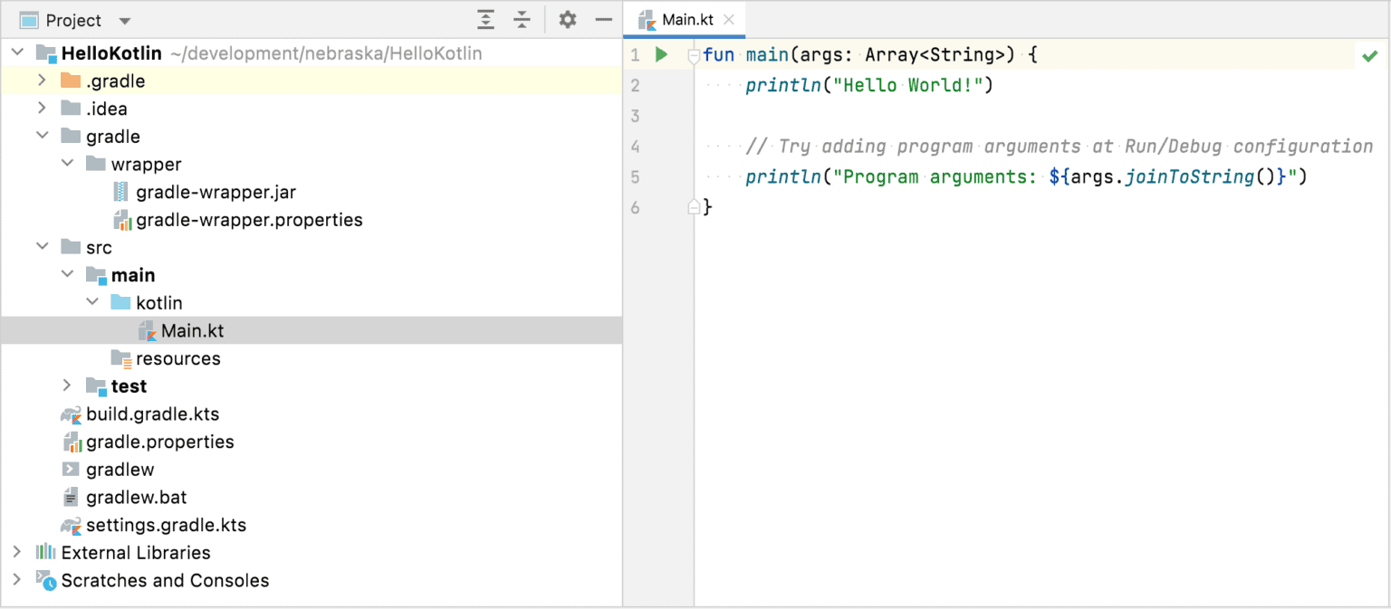 Kotlin – Getting Started with IntelliJ | Baeldung on Kotlin