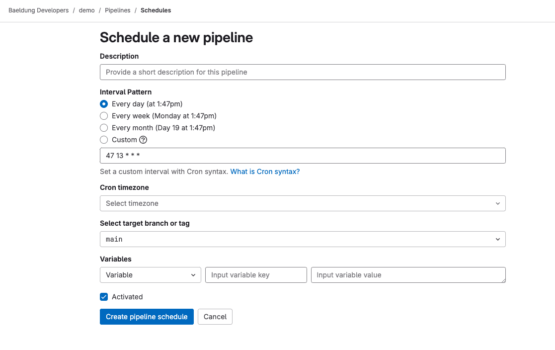 Running Multiple Cicd Pipelines In The Same Gitlab Repository Baeldung On Ops