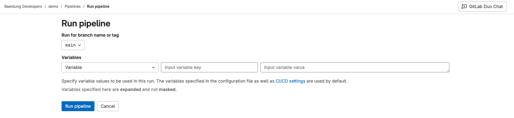 Running Multiple Cicd Pipelines In The Same Gitlab Repository