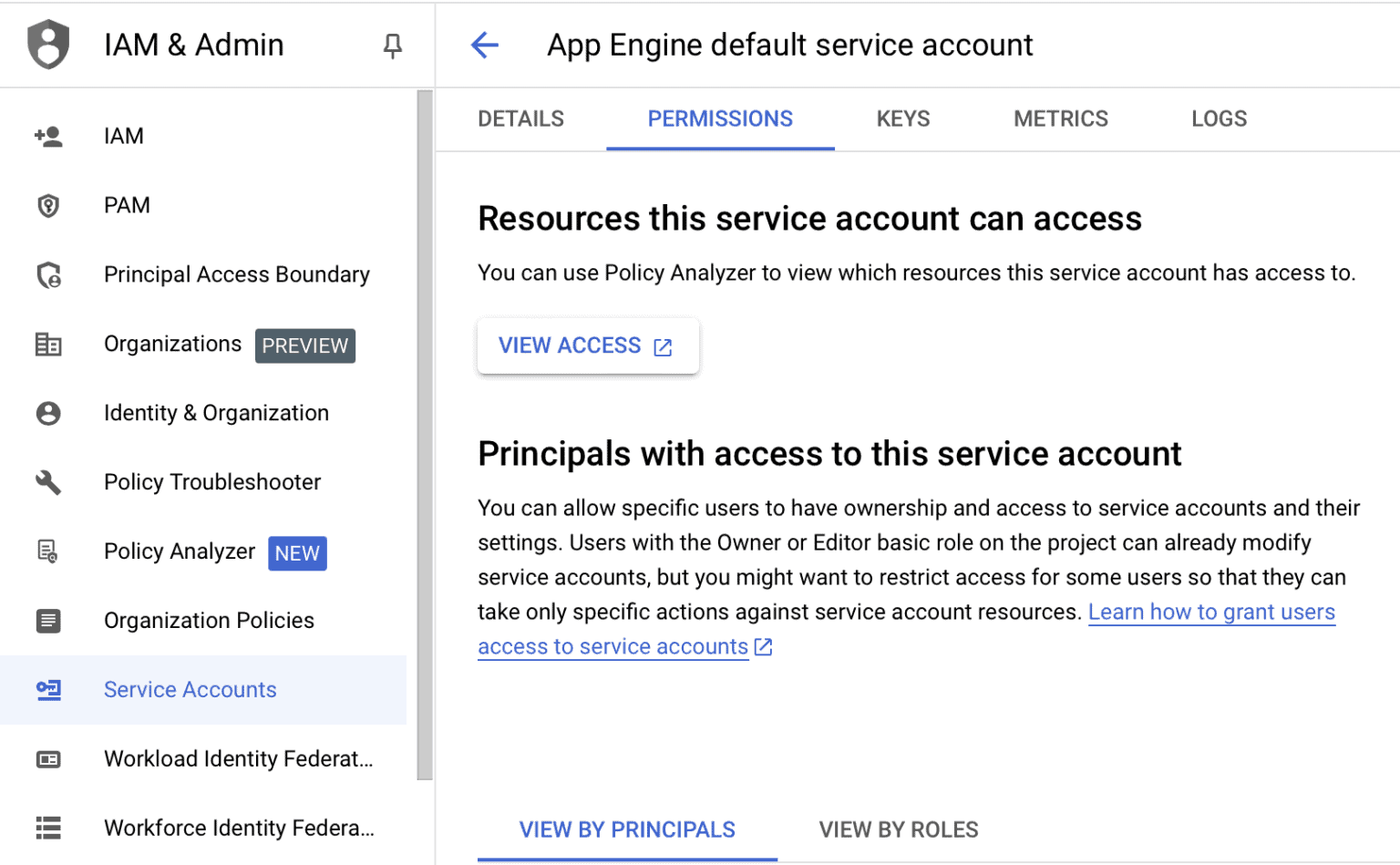 How to List the Roles Associated with a GCP Service Account? | Baeldung on Ops
