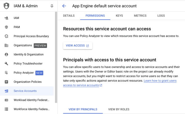 How to List the Roles Associated with a GCP Service Account? | Baeldung on Ops