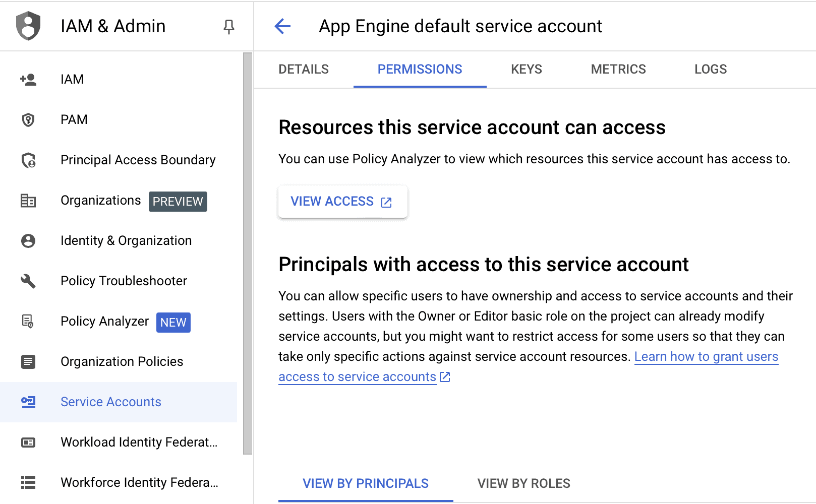 How to List the Roles Associated with a GCP Service Account? | Baeldung on Ops