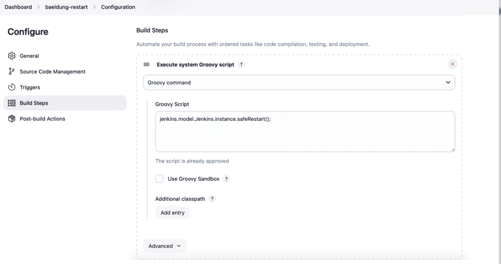 How to Restart Jenkins Safely | Baeldung on Ops